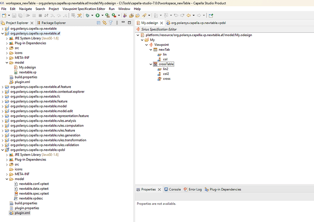 Traceability matrix with custom selection - Capella - Eclipse Capella Forum