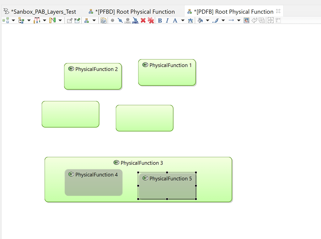 Nesting objects creates ghost boxes - Capella - Eclipse Capella Forum