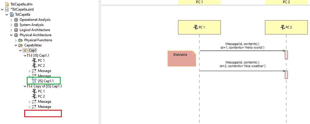 Copy/Paste Scenario - Capella - Eclipse Capella Forum